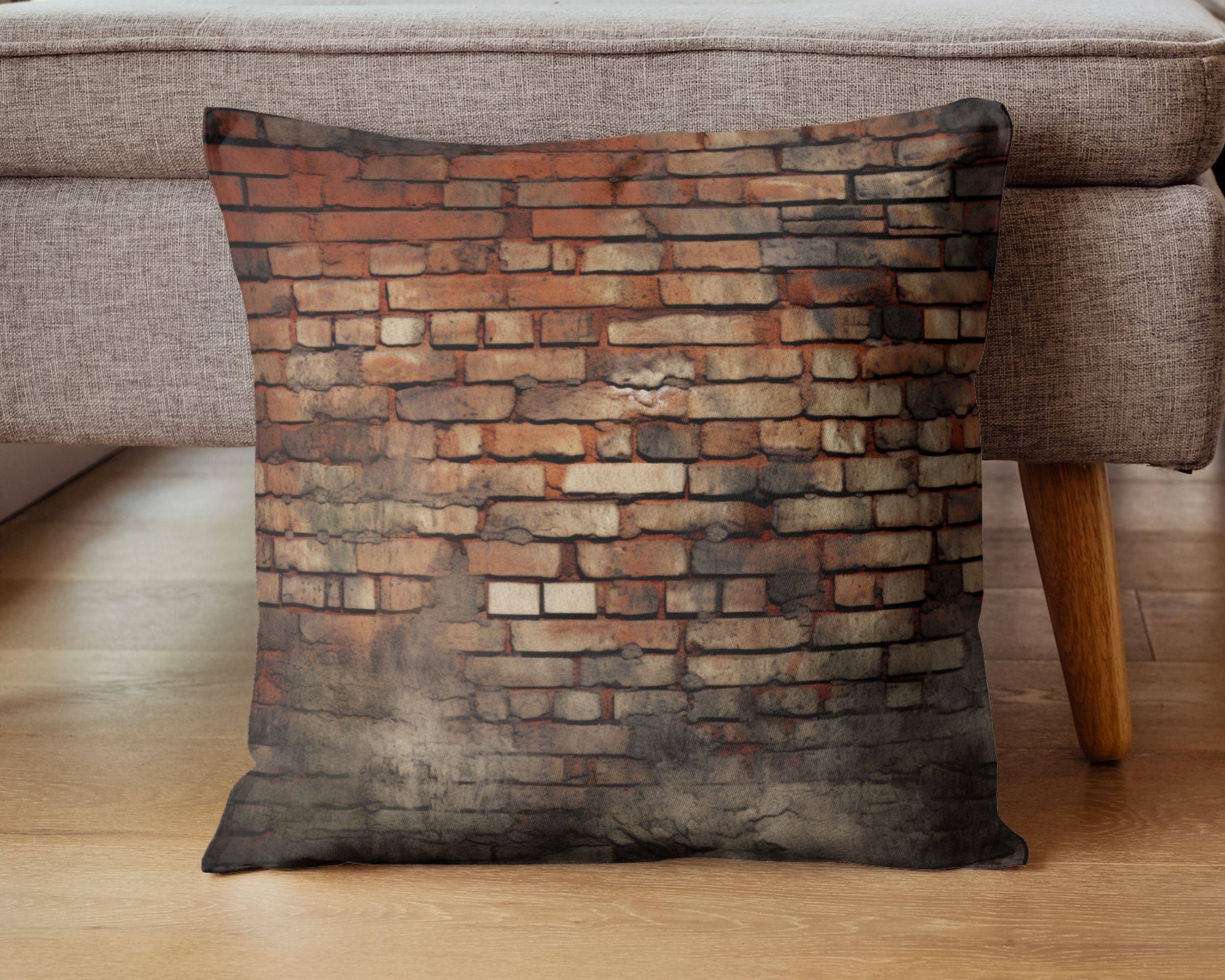 Brick Wall Digital Paper, Rough Texture Blocks Patina Backdrop ...