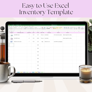 Excel Inventory Template for Scanner - Etsy UK
