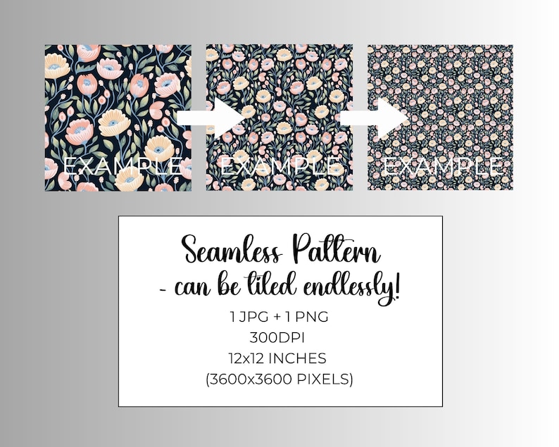 Pale Pink Roses Digital Paper, Gypsophila Seamless Pattern, Wedding ...