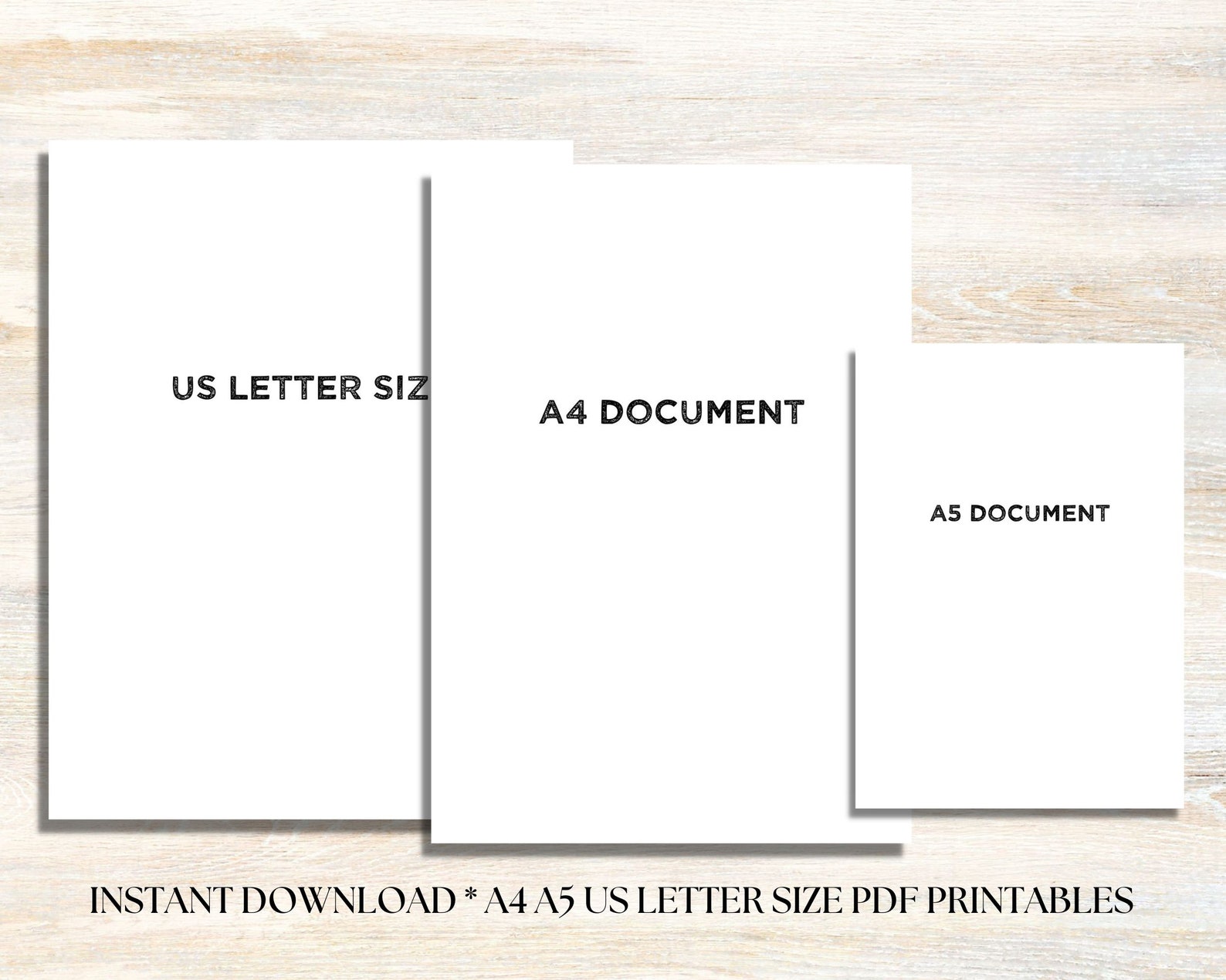 Printable Stocktake Sheet Basic Inventory Log Digital Download A4 A5 US ...