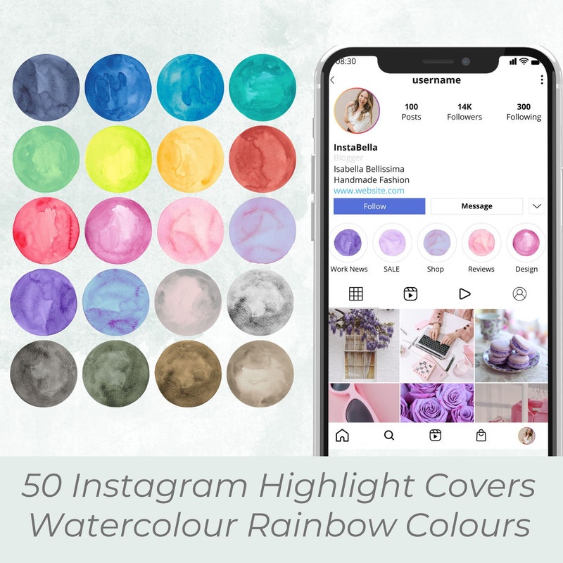 Rainbow Highlights - Etsy
