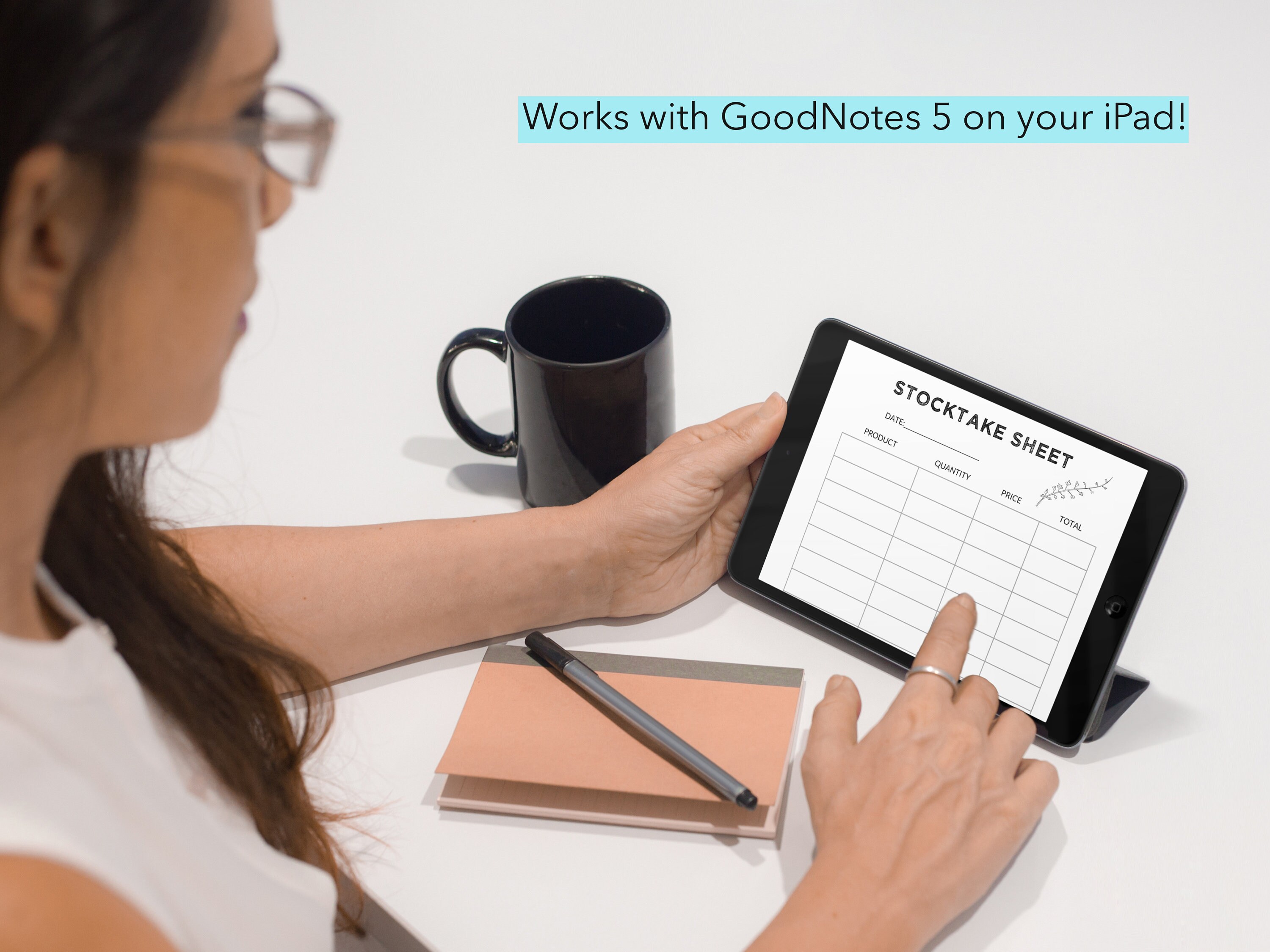Printable Stocktake Sheet Basic Inventory Log Digital Download A4 A5 US ...