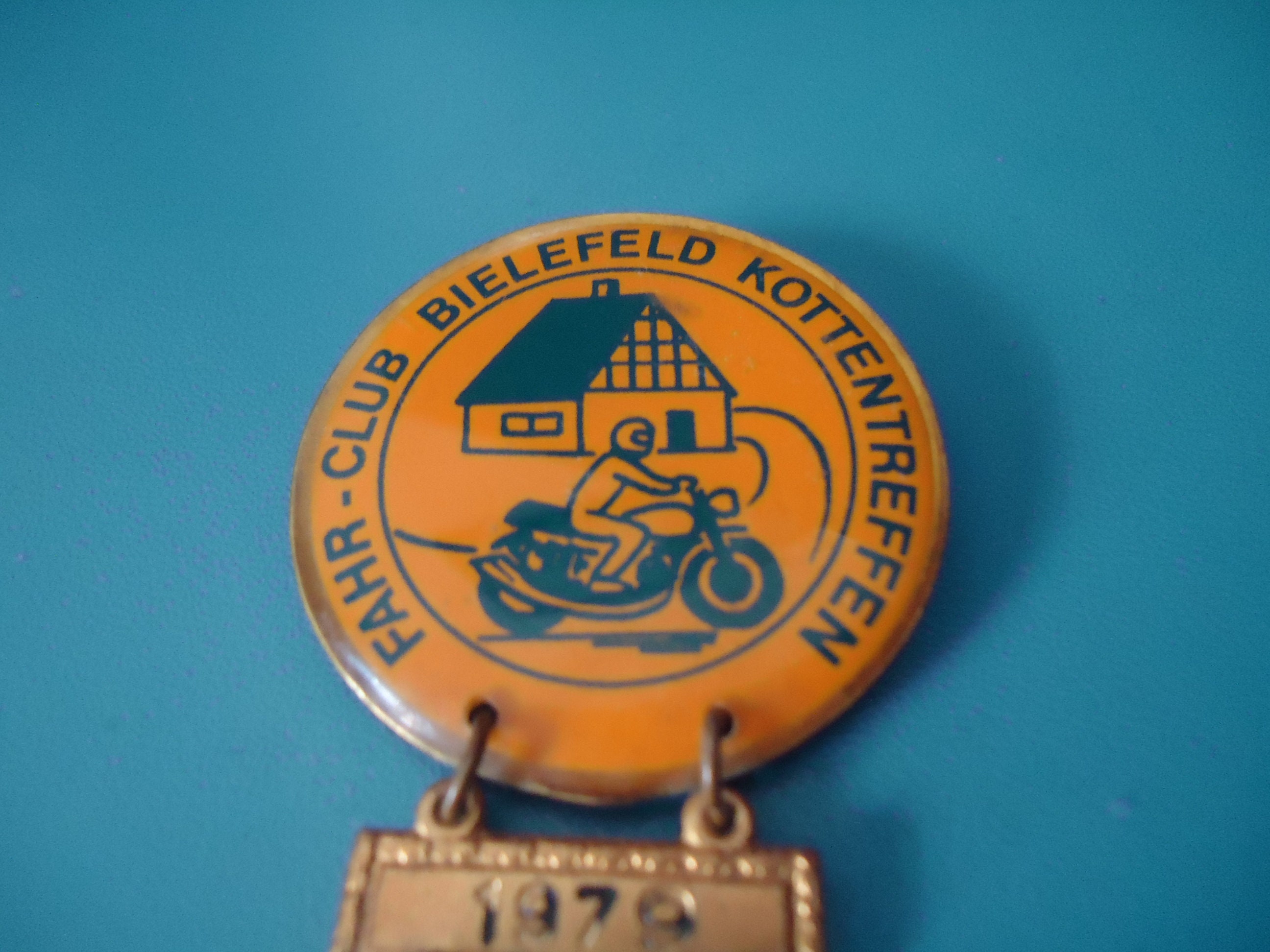Germany German Vintage Badge Sign Motorcycle Club Bielefeld - Etsy