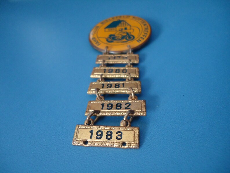 Germany German Vintage Badge Sign Motorcycle Club Bielefeld - Etsy