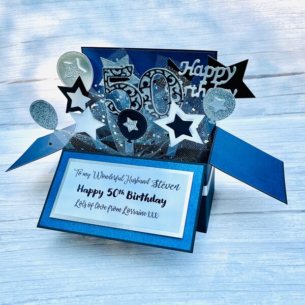 Pop up Box Card - Etsy UK