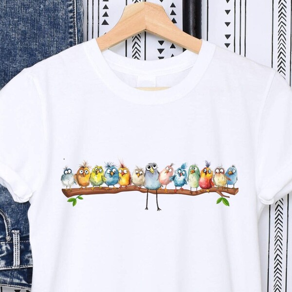 Bird Tshirt - Etsy