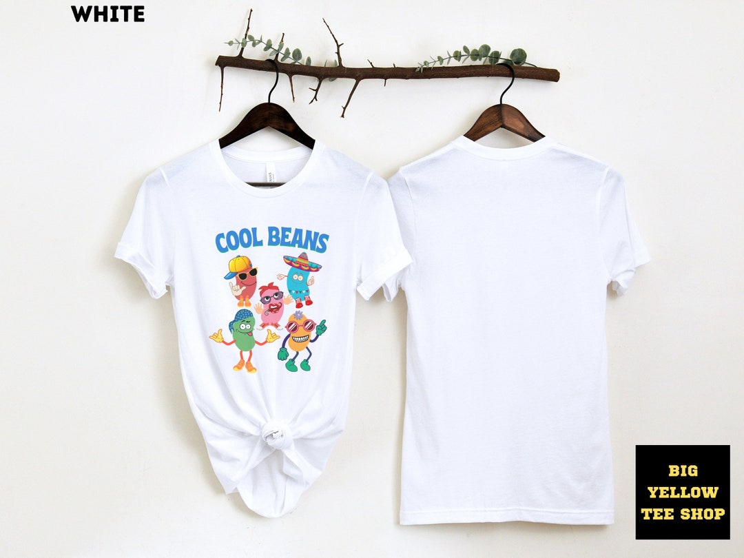 Cool Beans T-shirt, Funny Unusual Tshirt Design With Funny Cool Beans ...
