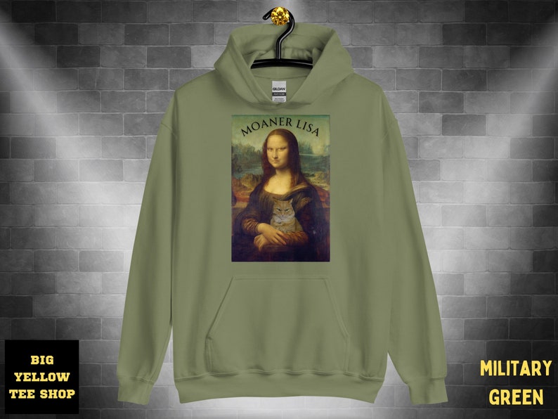 Moaner Lisa Funny Mona Lisa Unisex Hoodie and Grumpy Ginger - Etsy