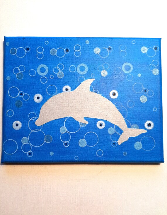 Acrylbild Delfin
