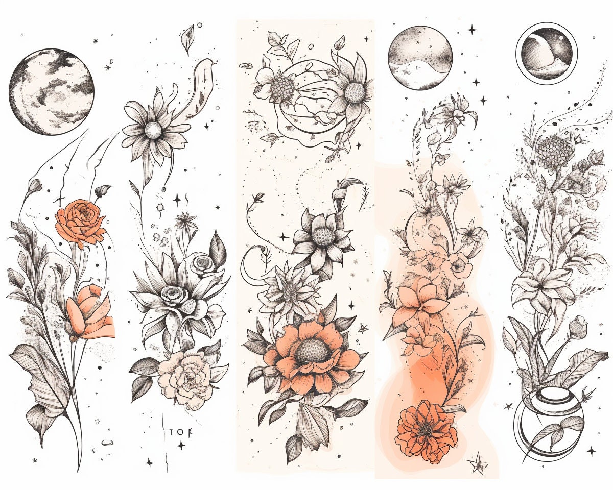 Custom Tattoo Flash Sheets, Get Your Custom Tattoo Design Sheets Now ...