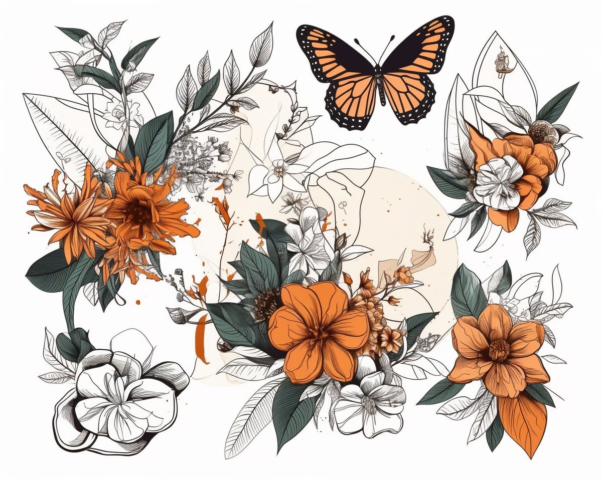 Custom Tattoo Flash Sheets, Get Your Custom Tattoo Design Sheets Now ...