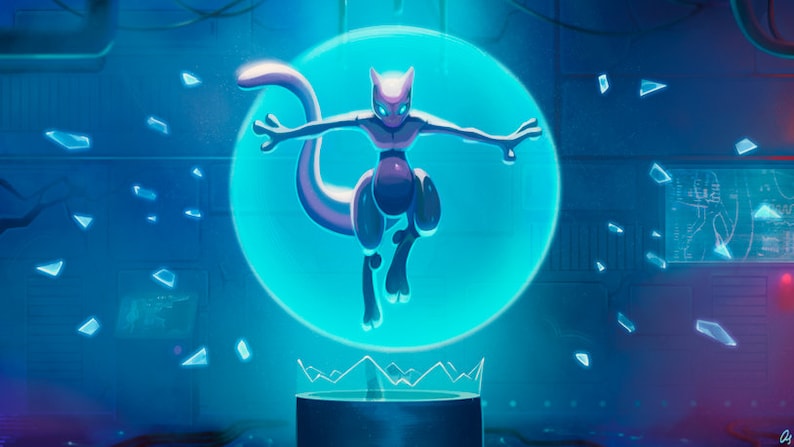 Pokemon Live Wallpaper Mewtwo - Etsy