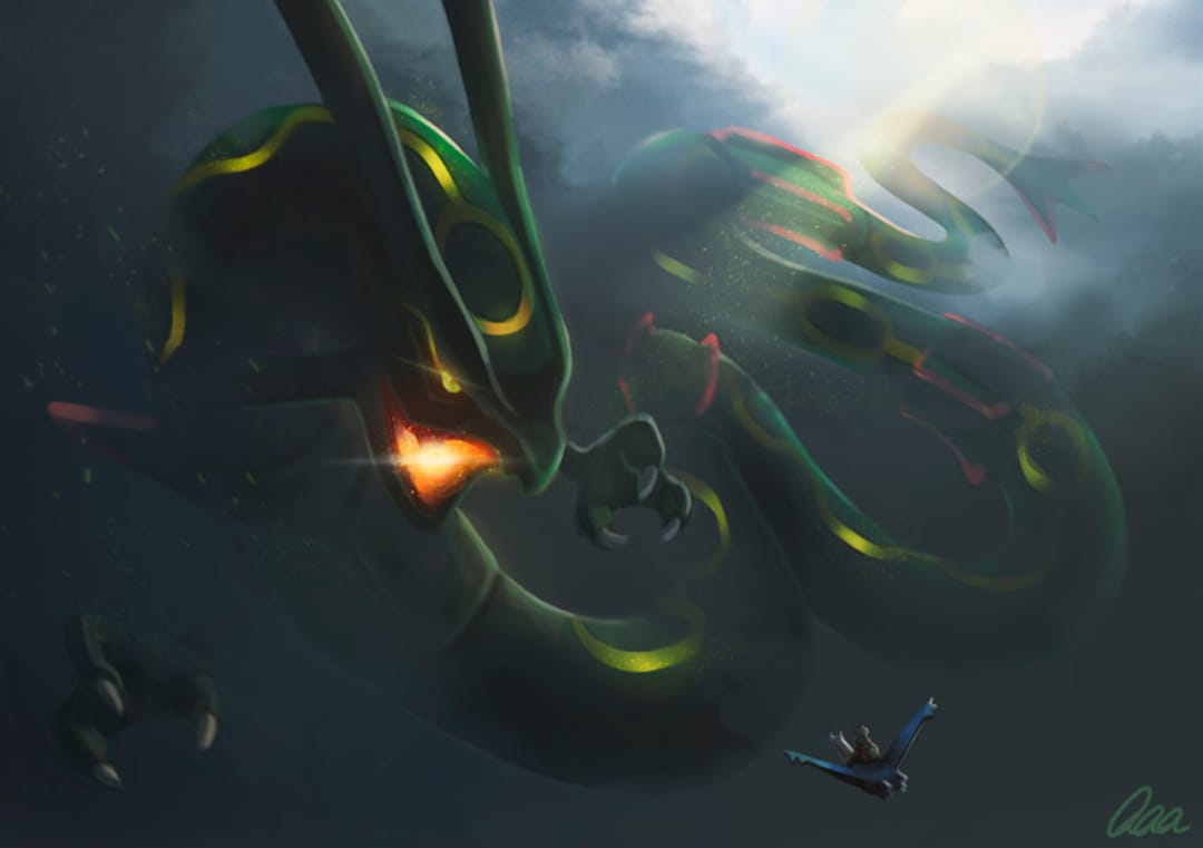 Pokemon Rayquaza Wallpaper