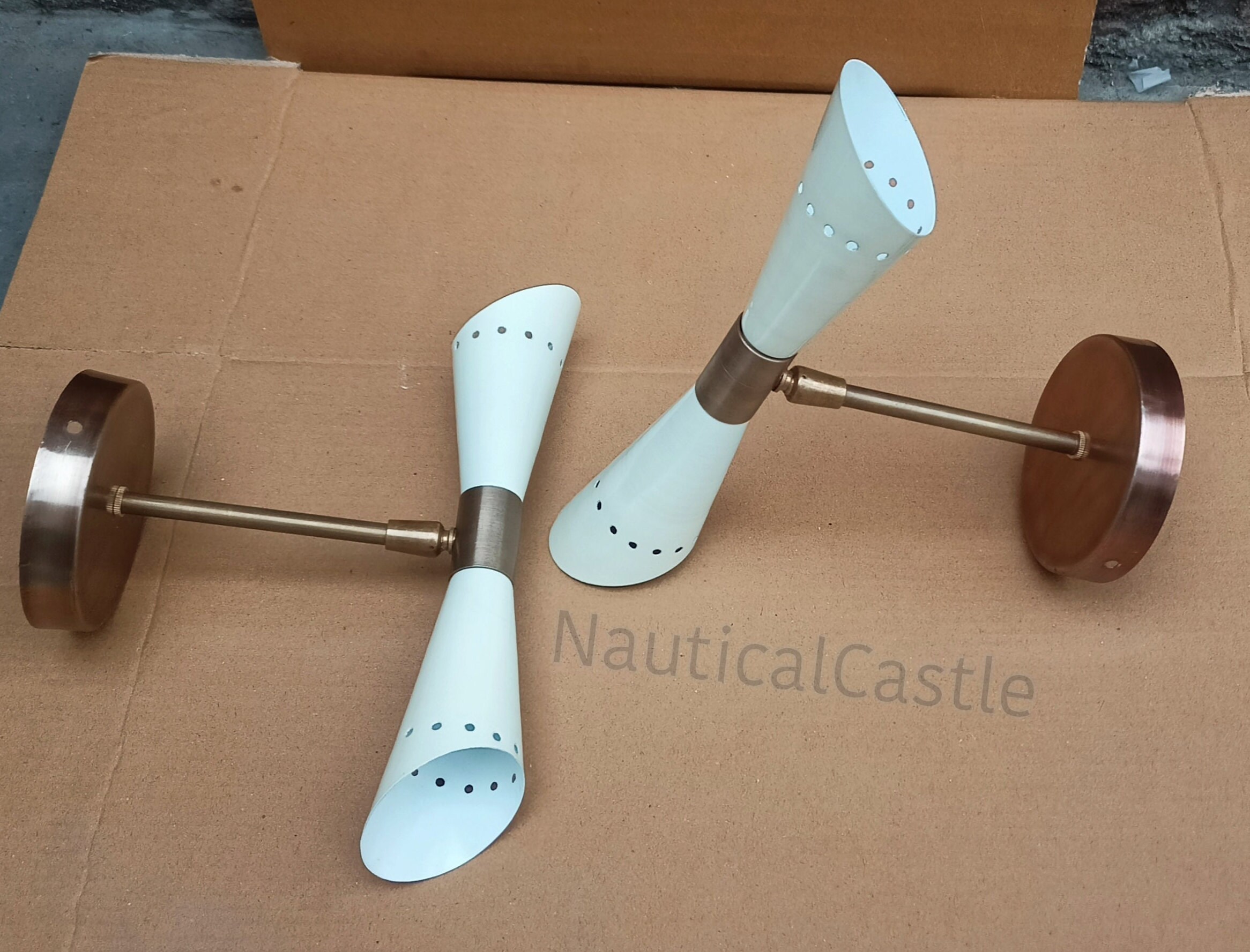 Wall Sconce White Color Wall Lamp Set of Adjustable Wall - Etsy