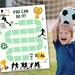 Soccer Reward Chart, Kids Chore Chart (printable PDF) - Etsy