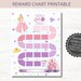 Princess Reward Chart, Rainbow Kids Chore Chart (printable PDF) - Etsy