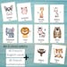 French & English Animal Flashcards, Printable Bilingual Animals Flash ...