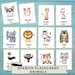 Spanish English Animal Flashcards, Bilingual Montessori Cards ...
