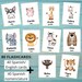 Spanish & English Animal Flashcards, Printable Bilingual Animals Flash ...