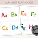 Alphabet Flashcards, ABC Flash Cards, Educational Cards, A-Z Cards ...