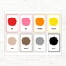 Color Cards, Color Flashcards, Pre-school Cards, Learning Colors ...