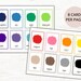 Portuguese & English Color Flashcards, Printable Bilingual Colours ...
