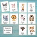 Spanish & English Animal Flashcards, Printable Bilingual Animals Flash ...