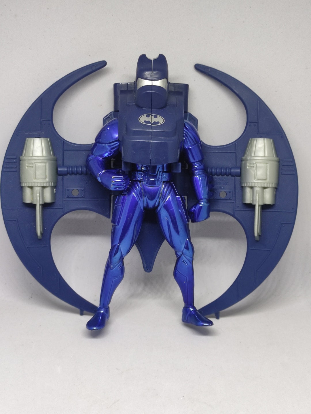 Batman 1994 Kenner Toys Metallic Blue Figure From the - Etsy