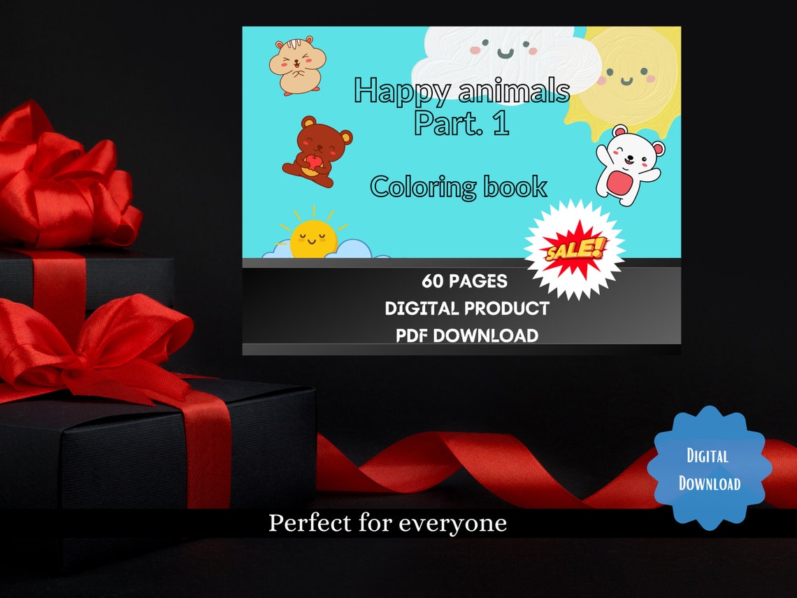 Coloring Pages: Funny Animals Part. 1 Coloring Book Kids Coloring Book ...