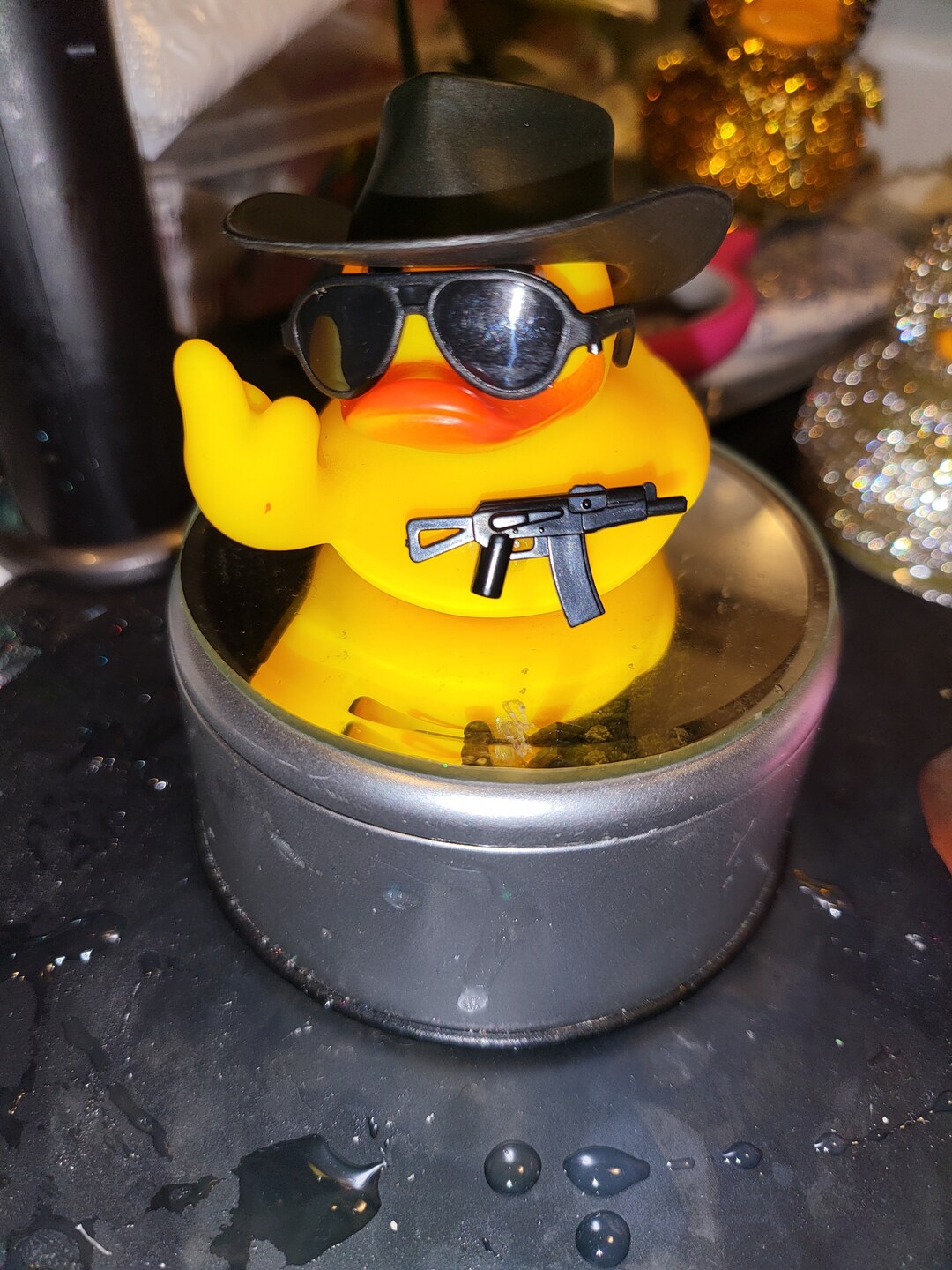 New Mini Middle Finger With Glasses and Rubber Ducks - Etsy