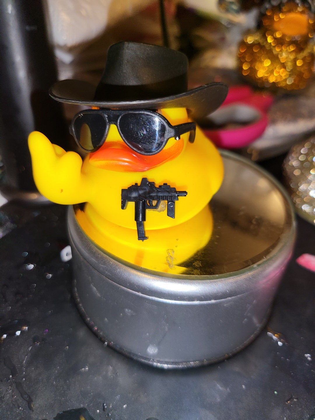 New Mini Middle Finger With Glasses and Rubber Ducks - Etsy