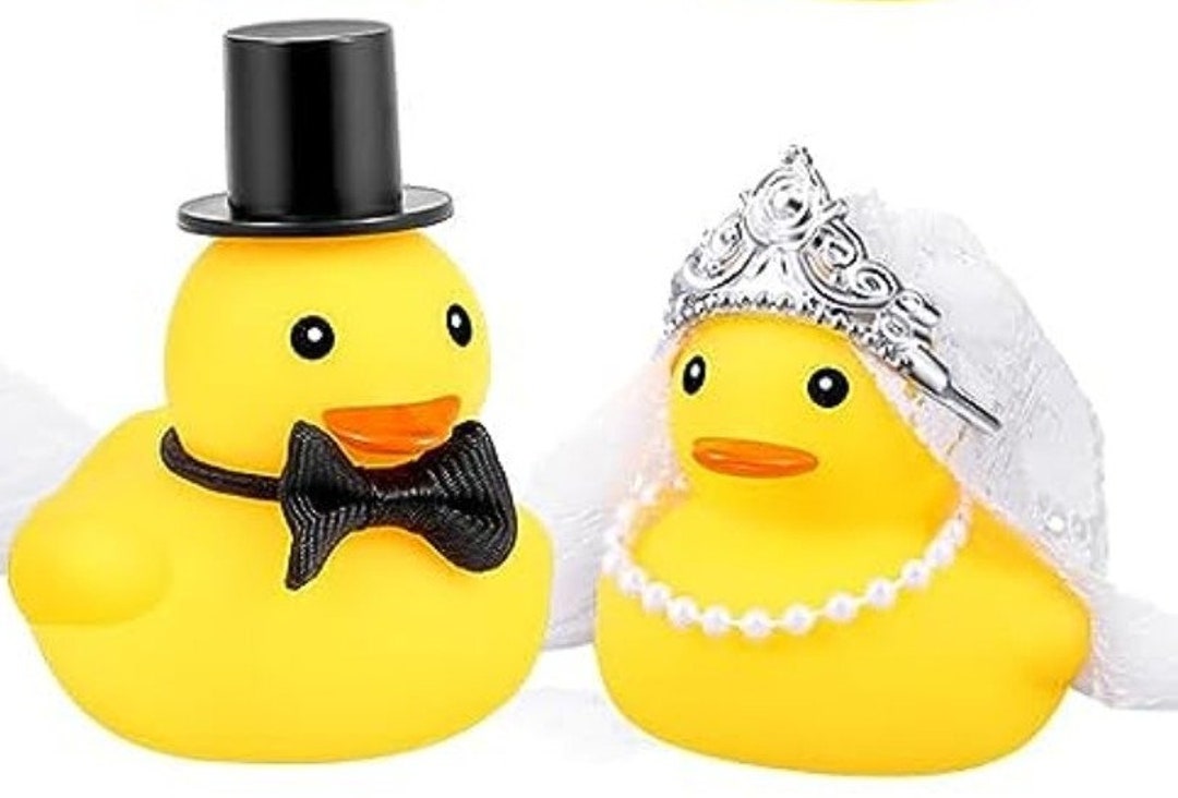 New Custom Bling Bling Bride and Groom Ducks - Etsy