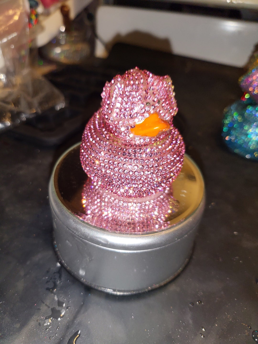 New Custom Pink Pig Bling Bling Ducks - Etsy