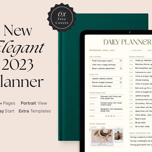 Elegant Digital Planner 2023 - Goodnotes & Notability Compatible, Adhd ...
