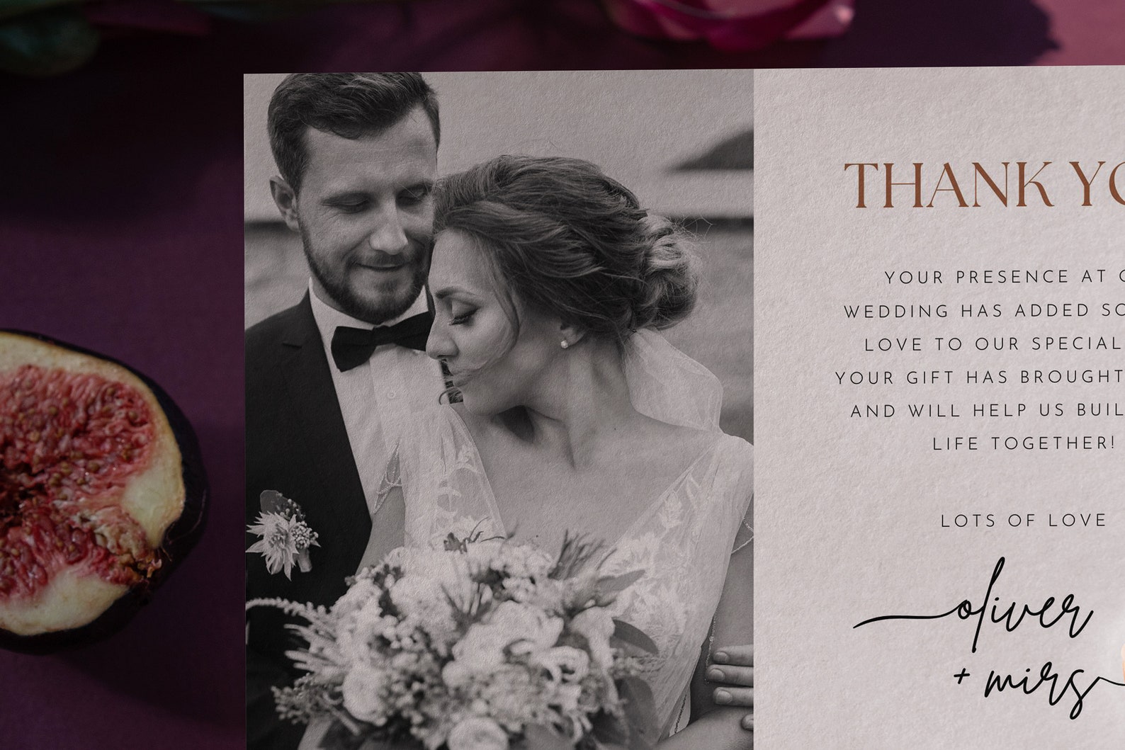 Digital Wedding Card Template | Editable & Printable Canva Greeting ...