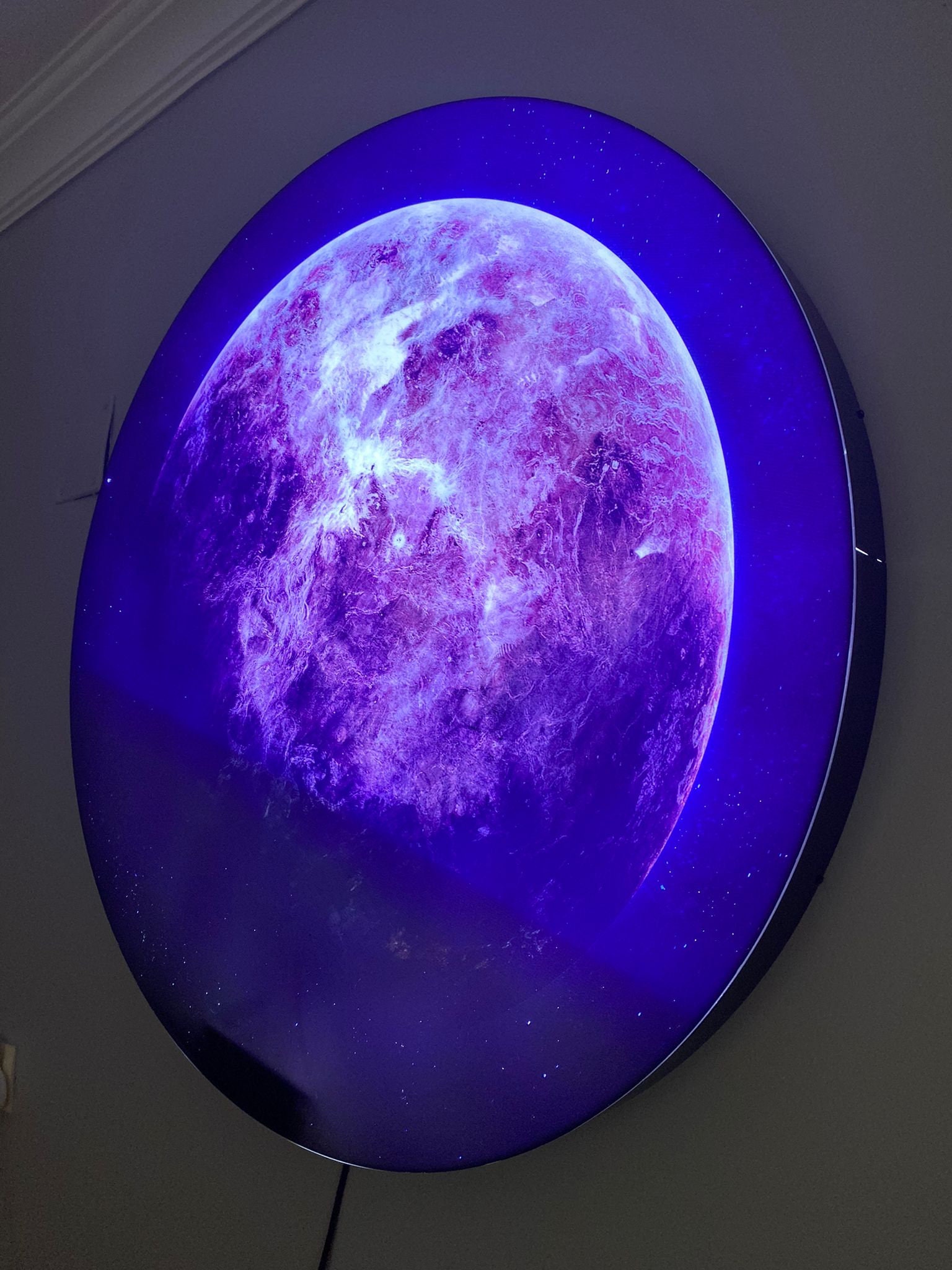 VENUS World Neon Wall Art World Neon Art Wall Art Neon - Etsy