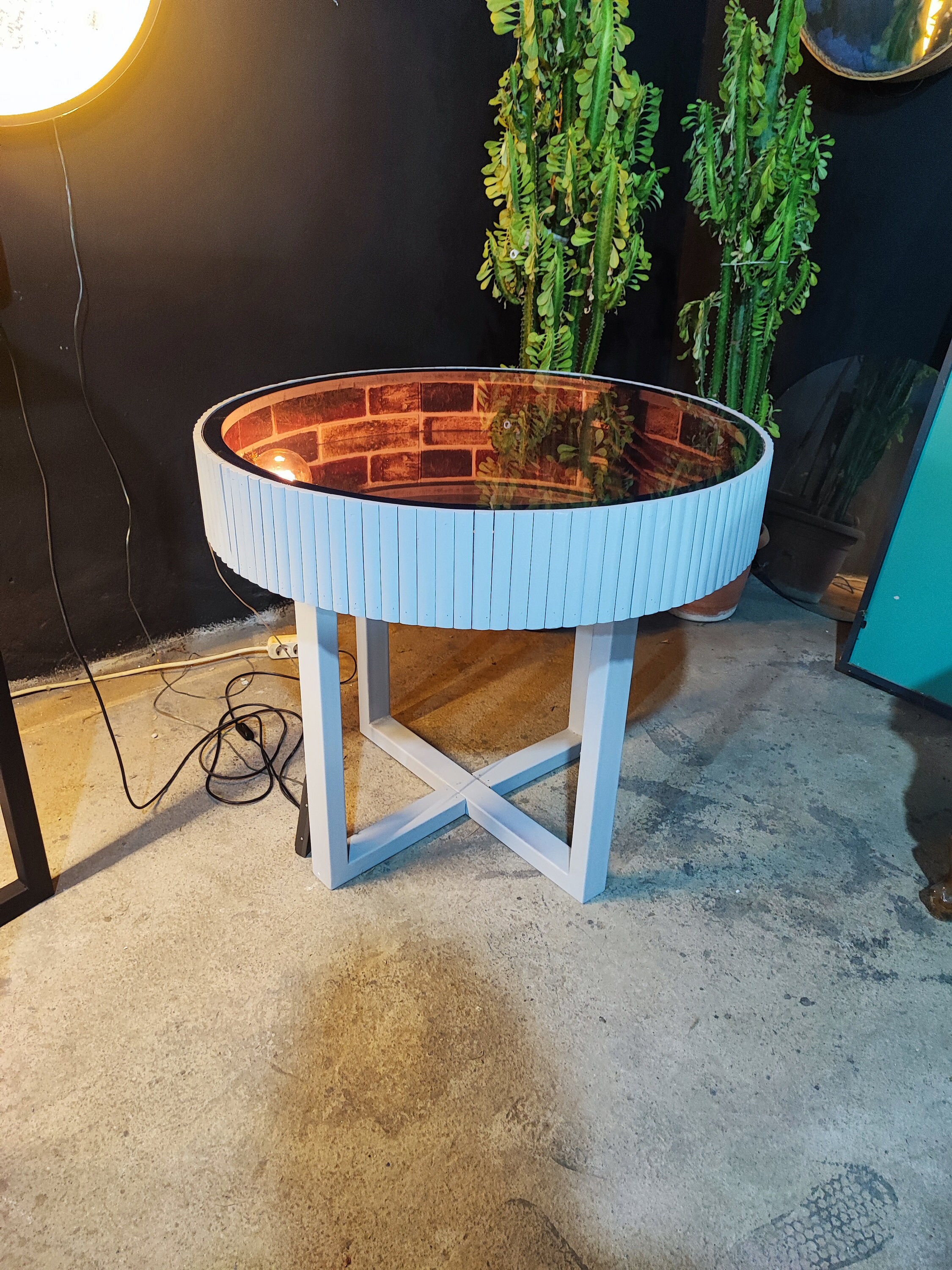 Infinity Table Table Infinity Neon Art Neon İnfinity Neon Decorations ...