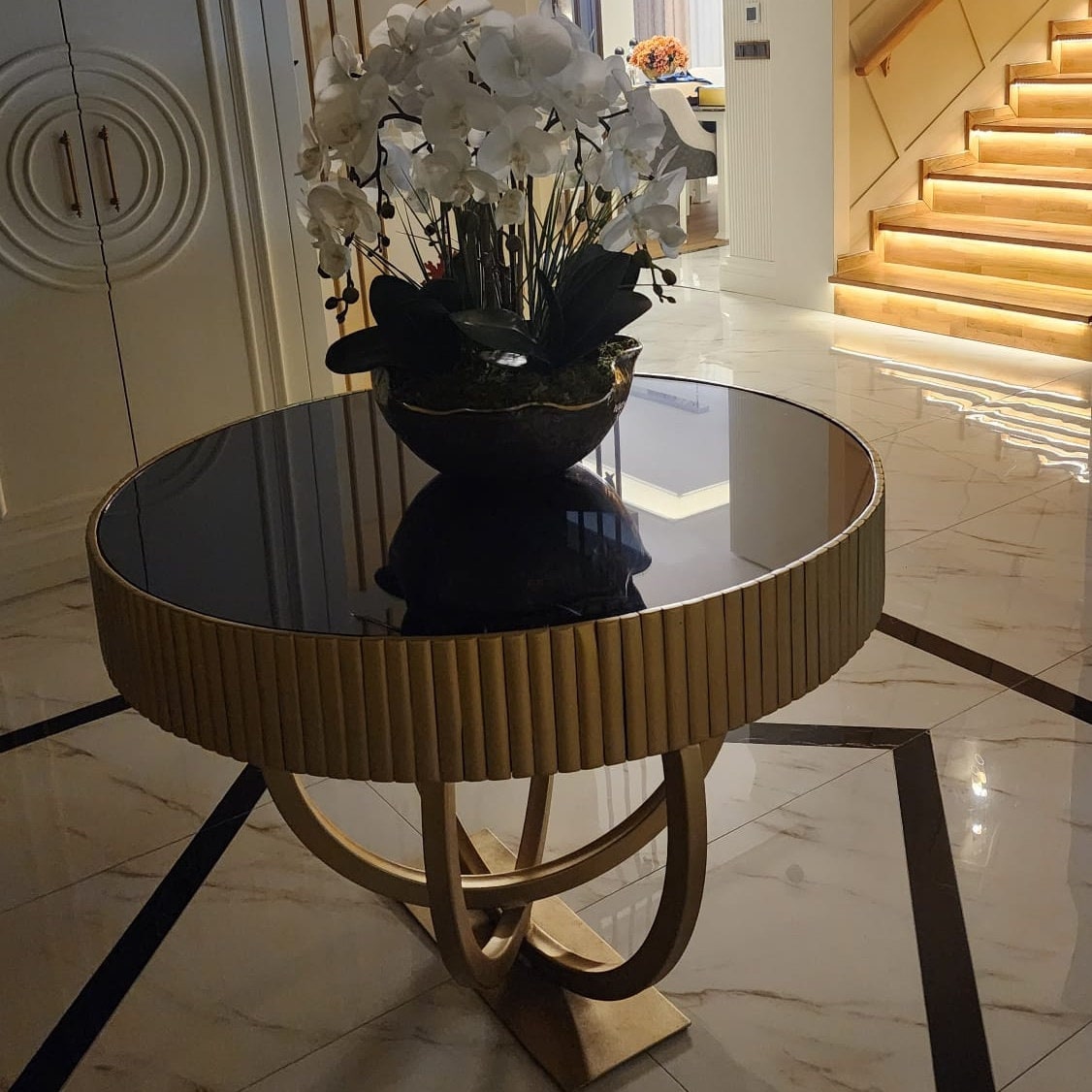 Table Neon Infinity Mirror | Table Infinity Neon Art | Neon İnfinity ...