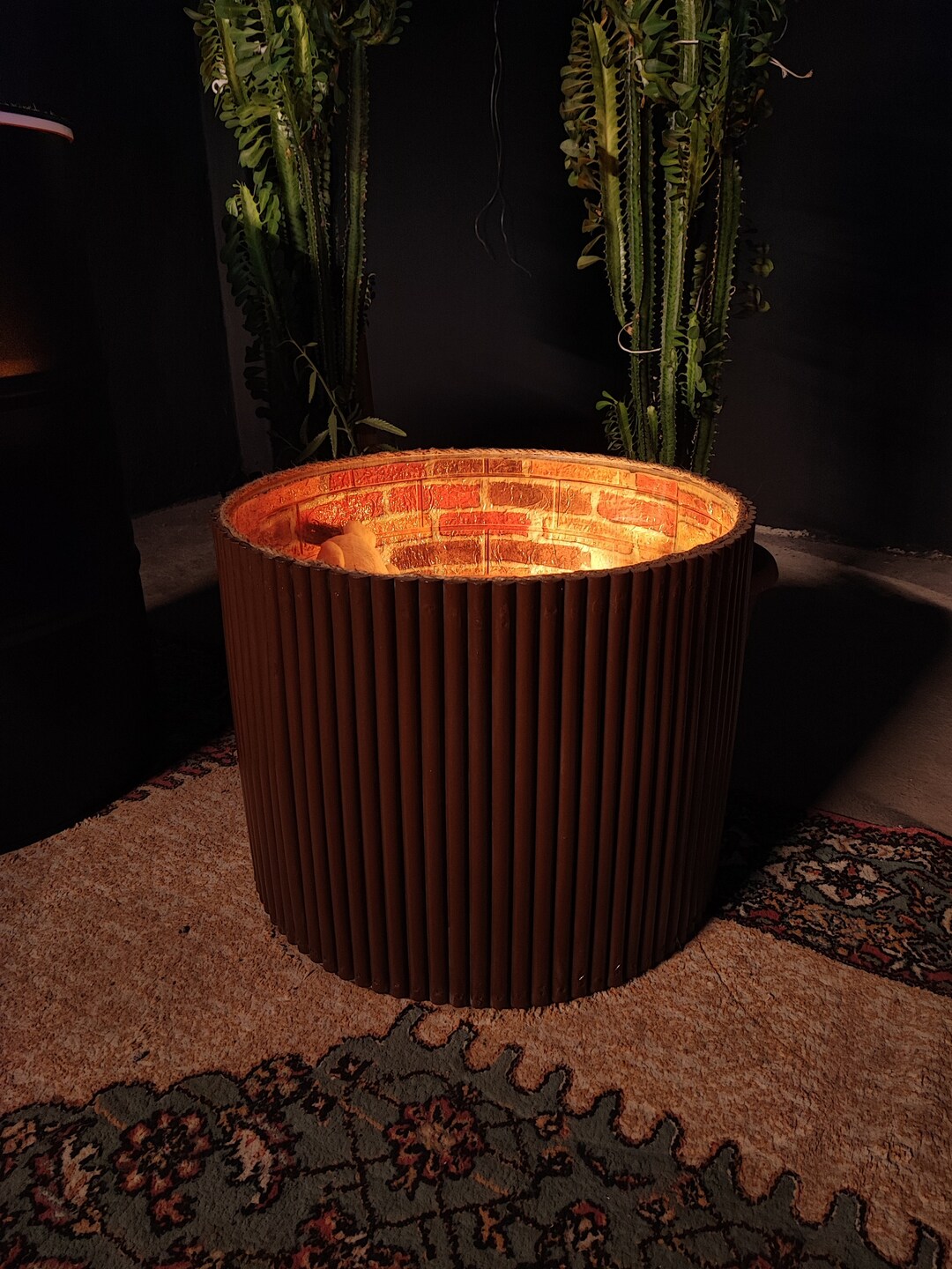 Coffee Table Neon Infinity Mirror | Coffee Table Infinity Neon Art ...