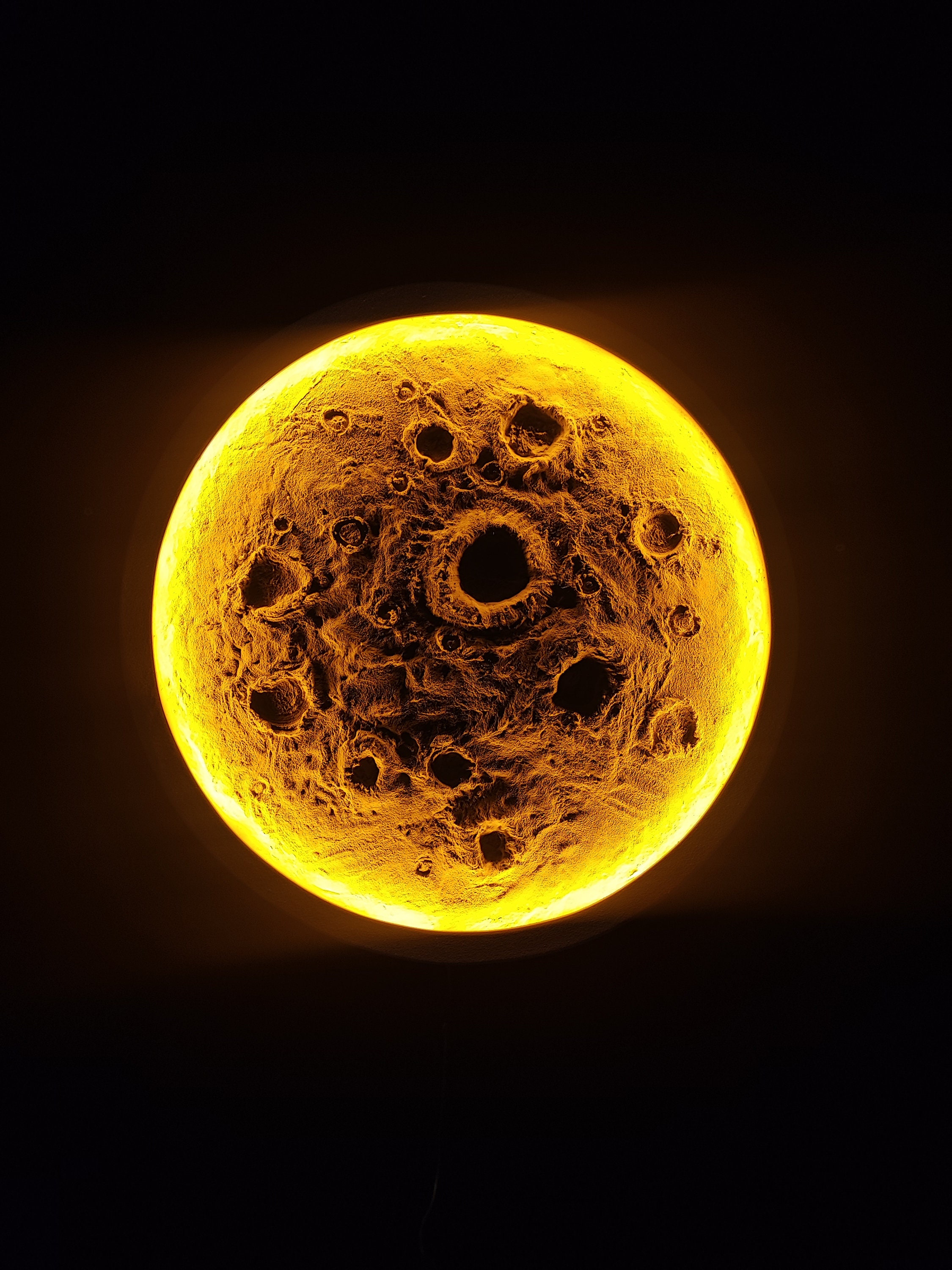 Moon Wall Decor Moon Surface Light Neon Art Neon Wall Aart Neon ...