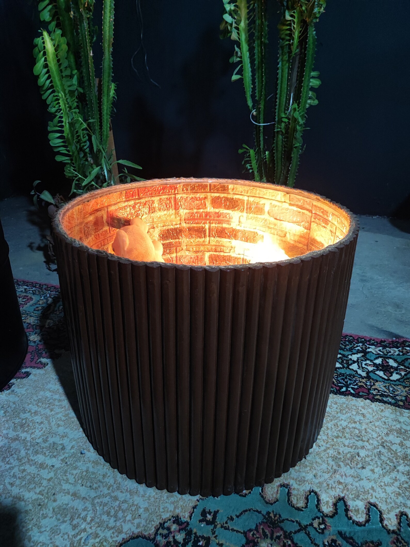 Coffee Table Neon Infinity Mirror | Coffee Table Infinity Neon Art ...