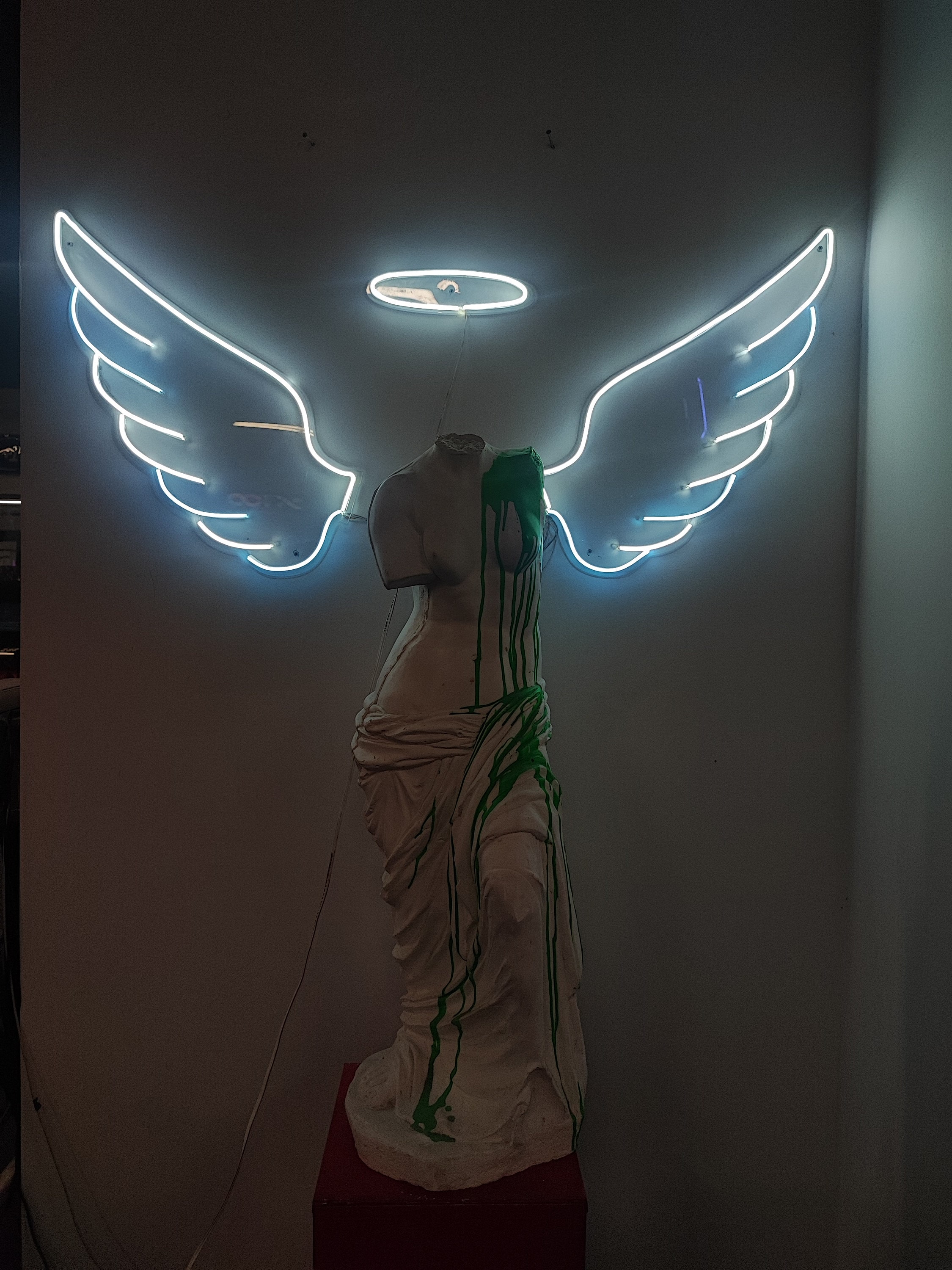 Neon Sign Wall Art Decor Neon Light Wall Art Angel Wing - Etsy