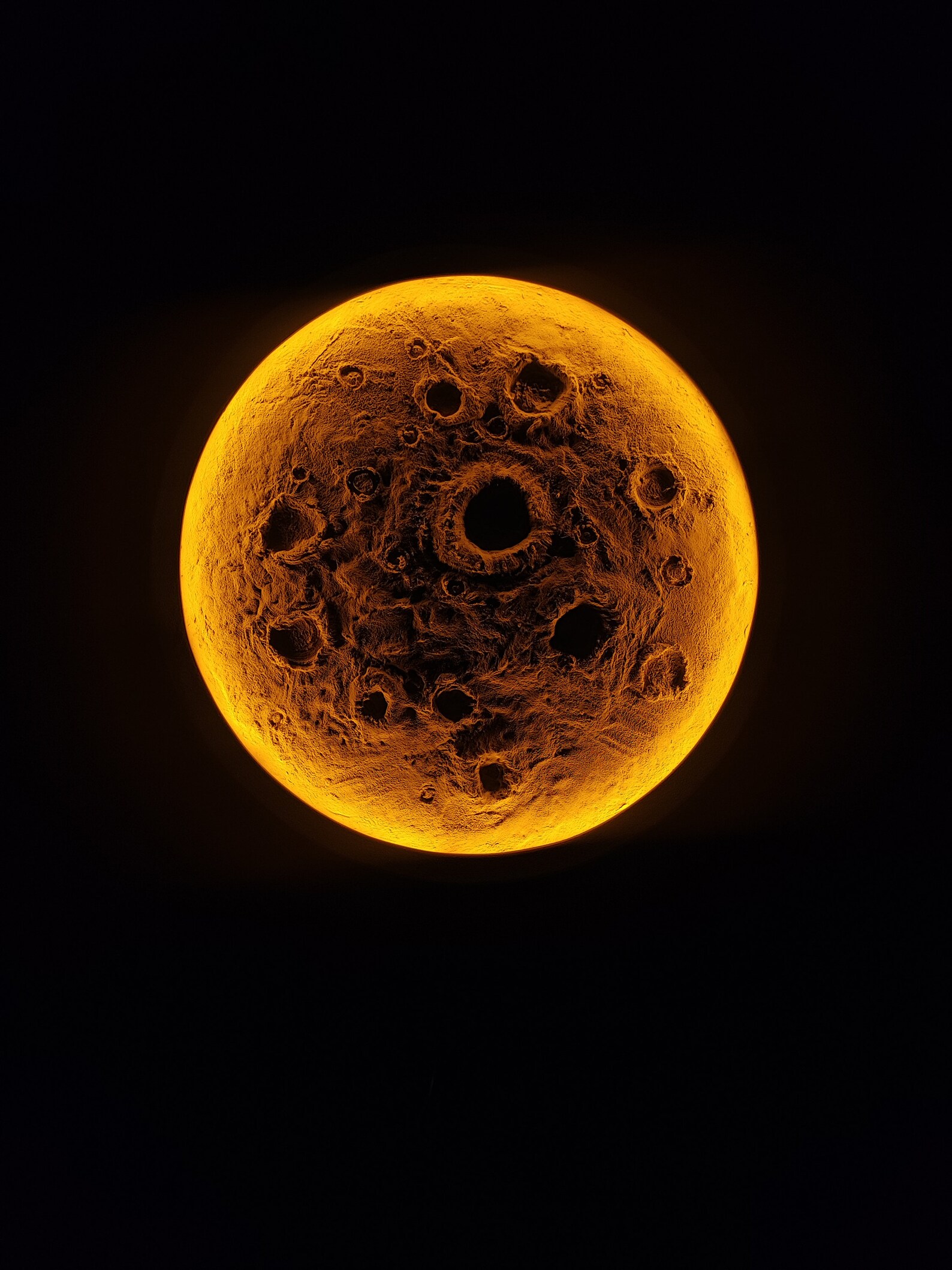 Moon Wall Decor | Moon Surface Light Neon Art | Neon Wall Aart | Neon ...