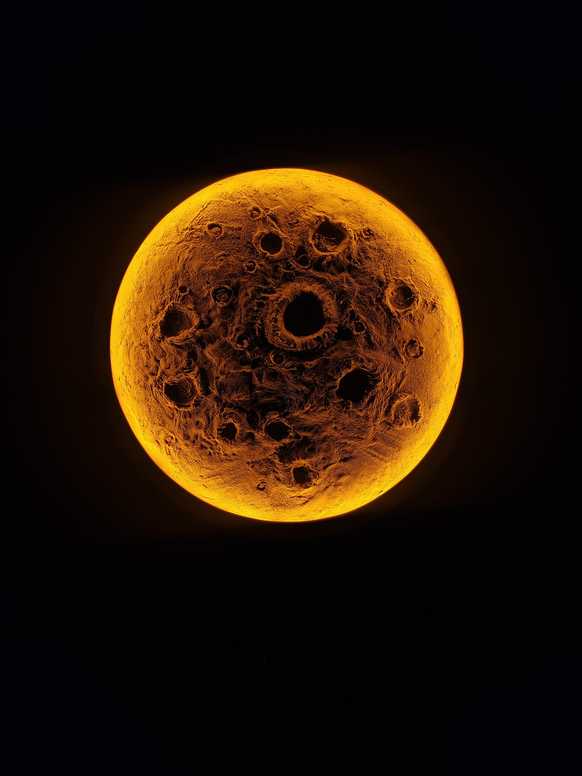 Moon Wall Decor | Moon Surface Light Neon Art | Neon Wall Aart | Neon ...