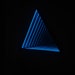 Infinity Mirror Triangle LED Wall Lamp, Geometric RGB Colour Changing ...