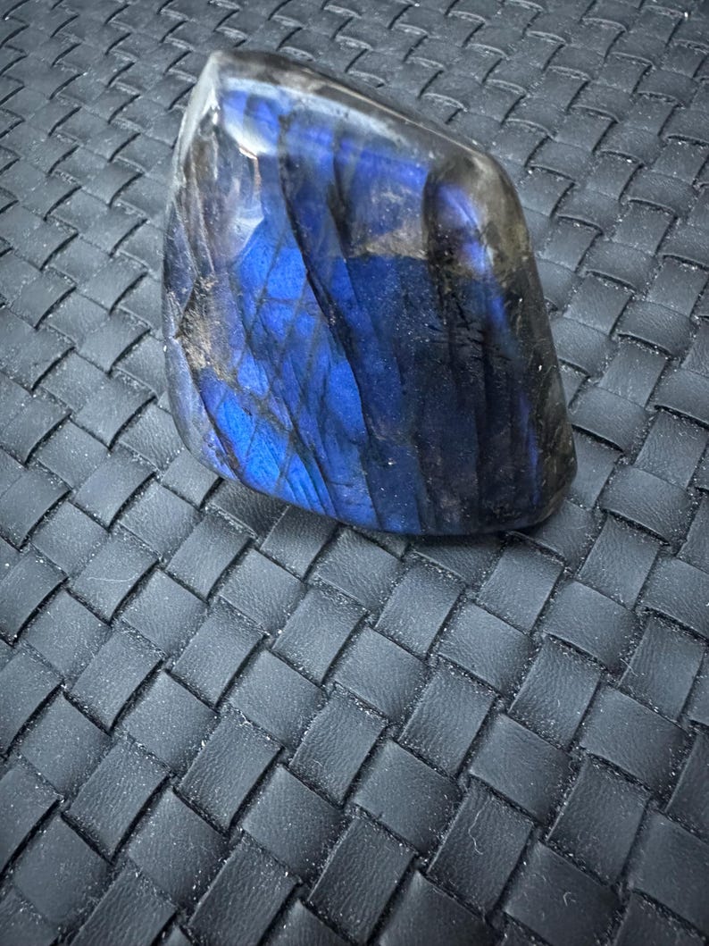 Blue Flash Labradorite Freeform | Polished Natural Labradorite With ...