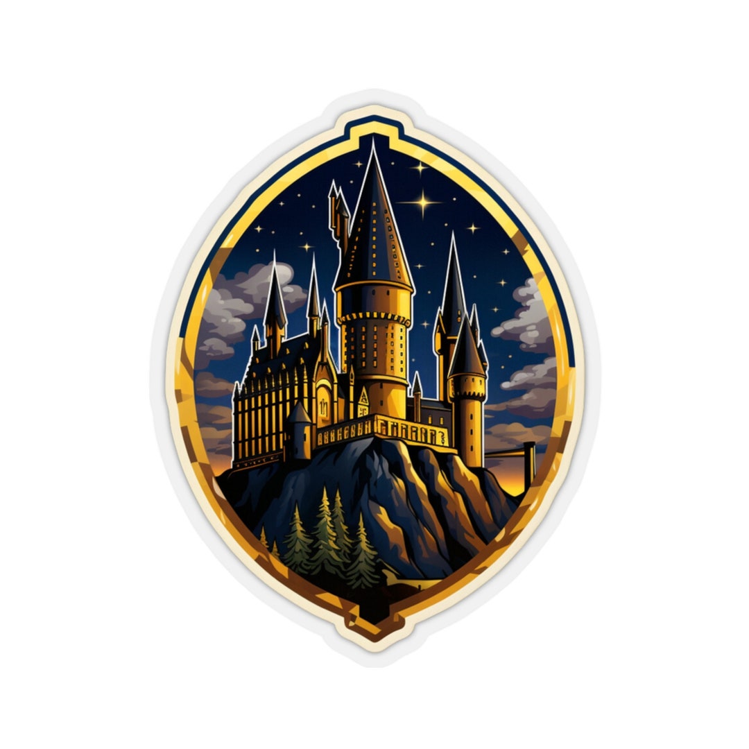 Hogwarts Castle Vinyl Sticker - Etsy