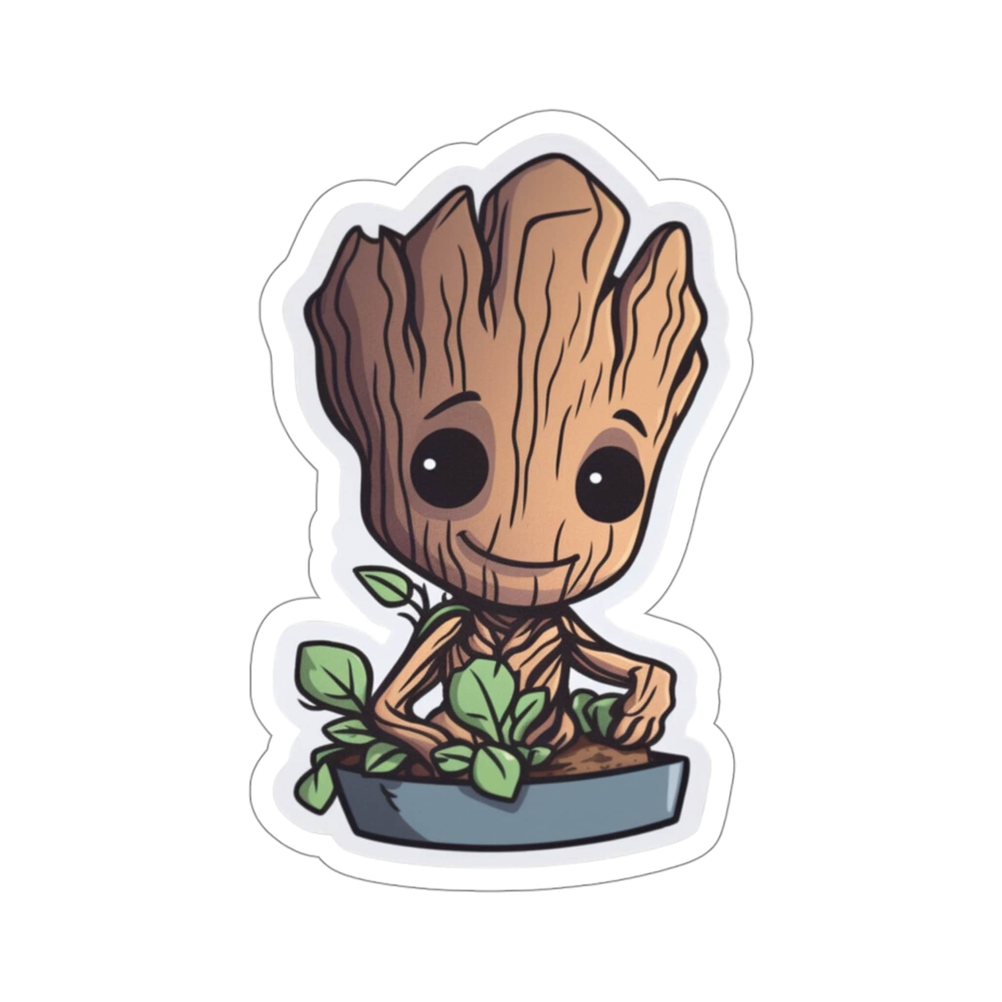 Baby Groot Vinyl Sticker Multiple Sizes 2 3 - Etsy