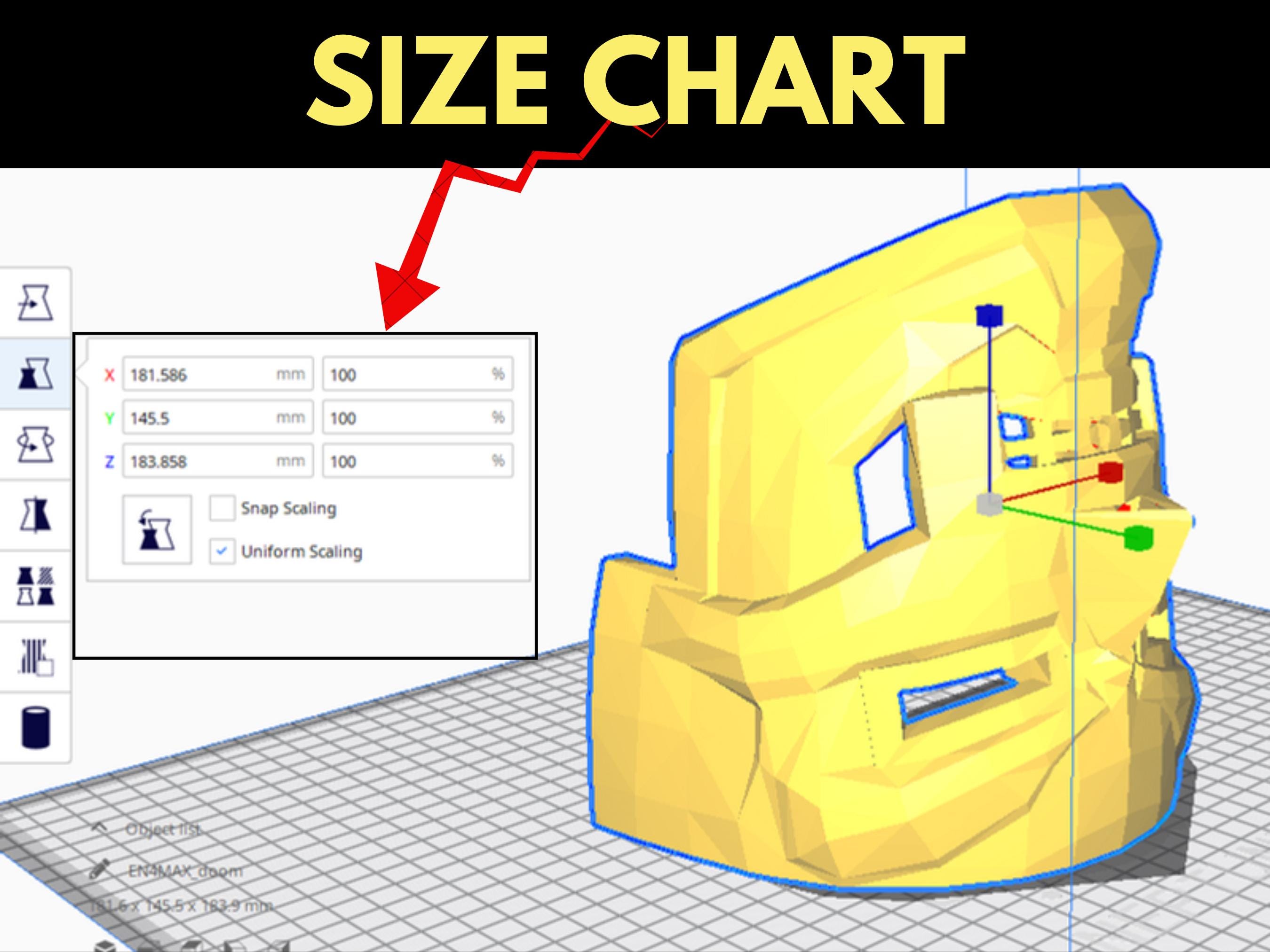 DOOM Guy Mask - 3D Printed Doom Slayer Helmet for Cosplay, Halloween ...