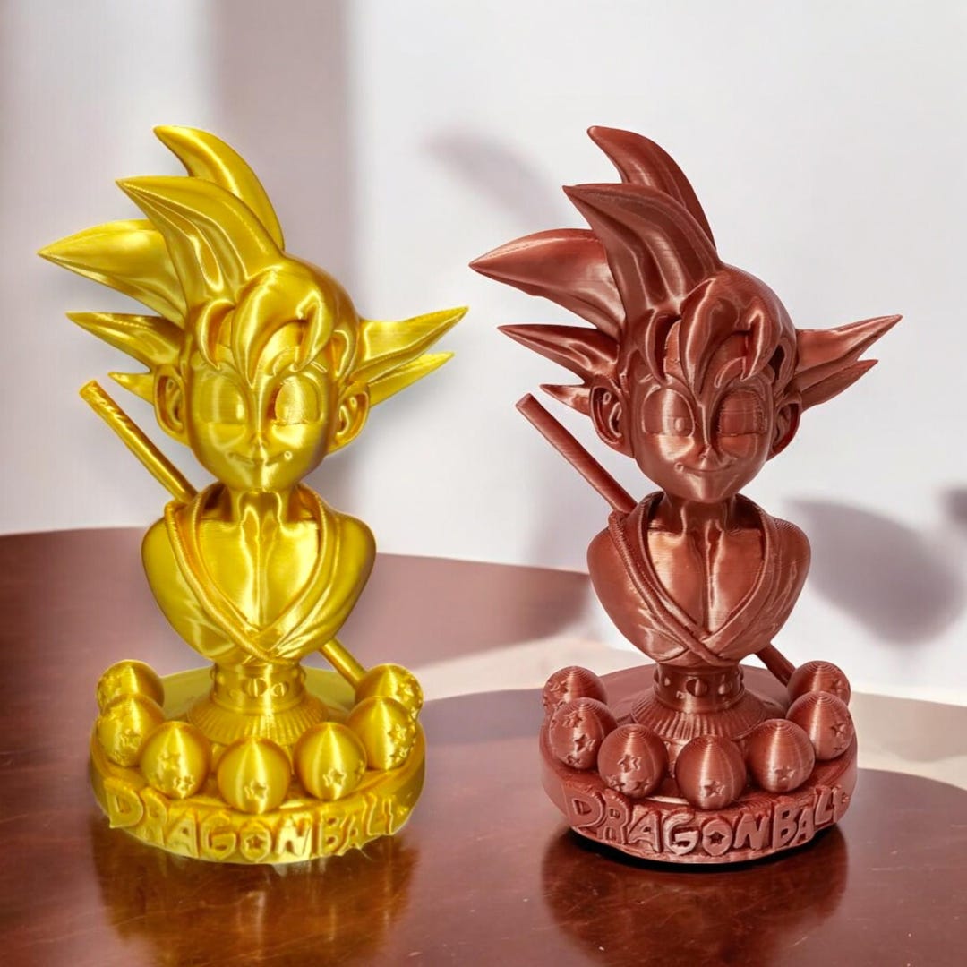Goku Statue - 3D Printed Dragon Ball Z Action Figure - Anime ...